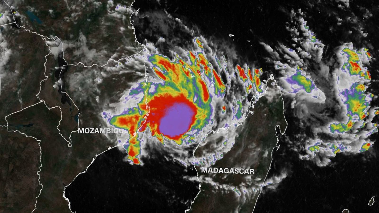 Evolution of Tropical Cyclone Djoungou Causes Concern. Mozambique Could ...