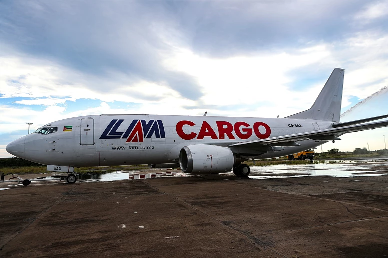 LAM Operates First Cargo Aircraft in Its History • 360 Angola